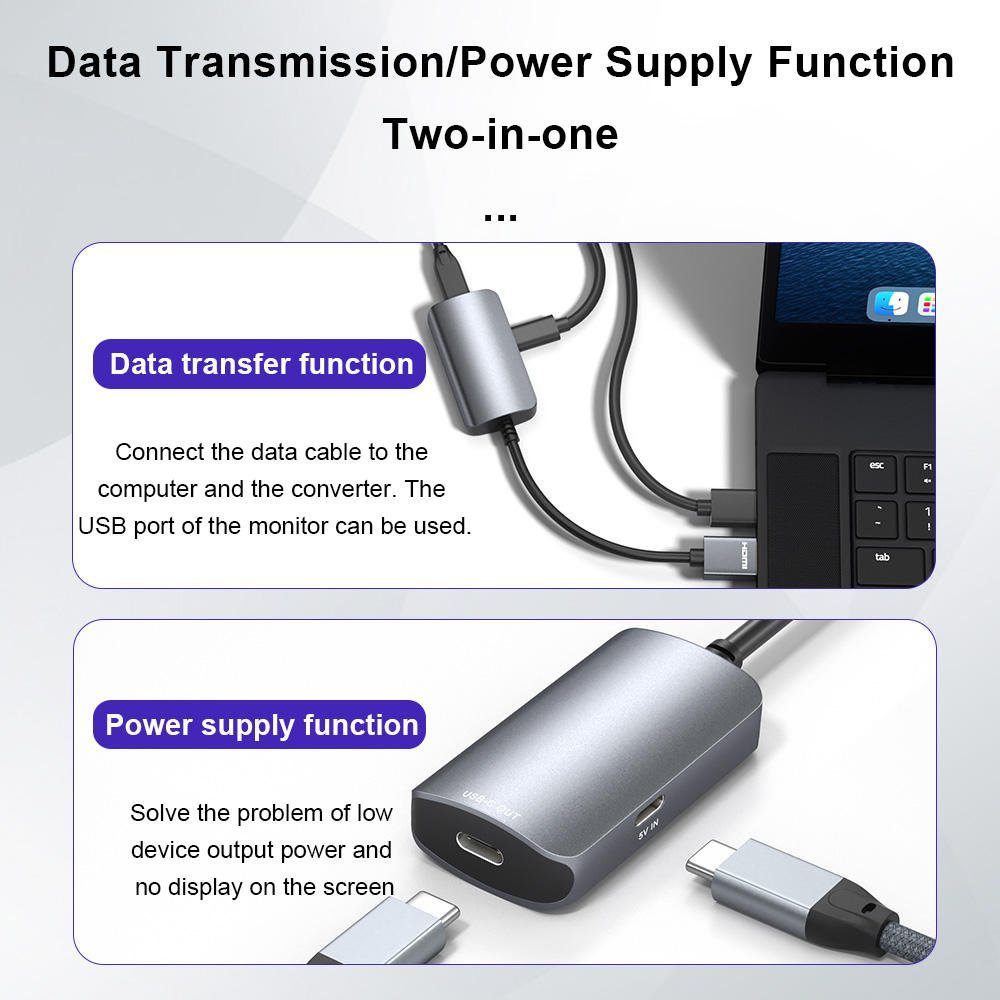 4K 60Hz HDMI to Type c Converter HDTV Cable Adapter - Sinnew-tech